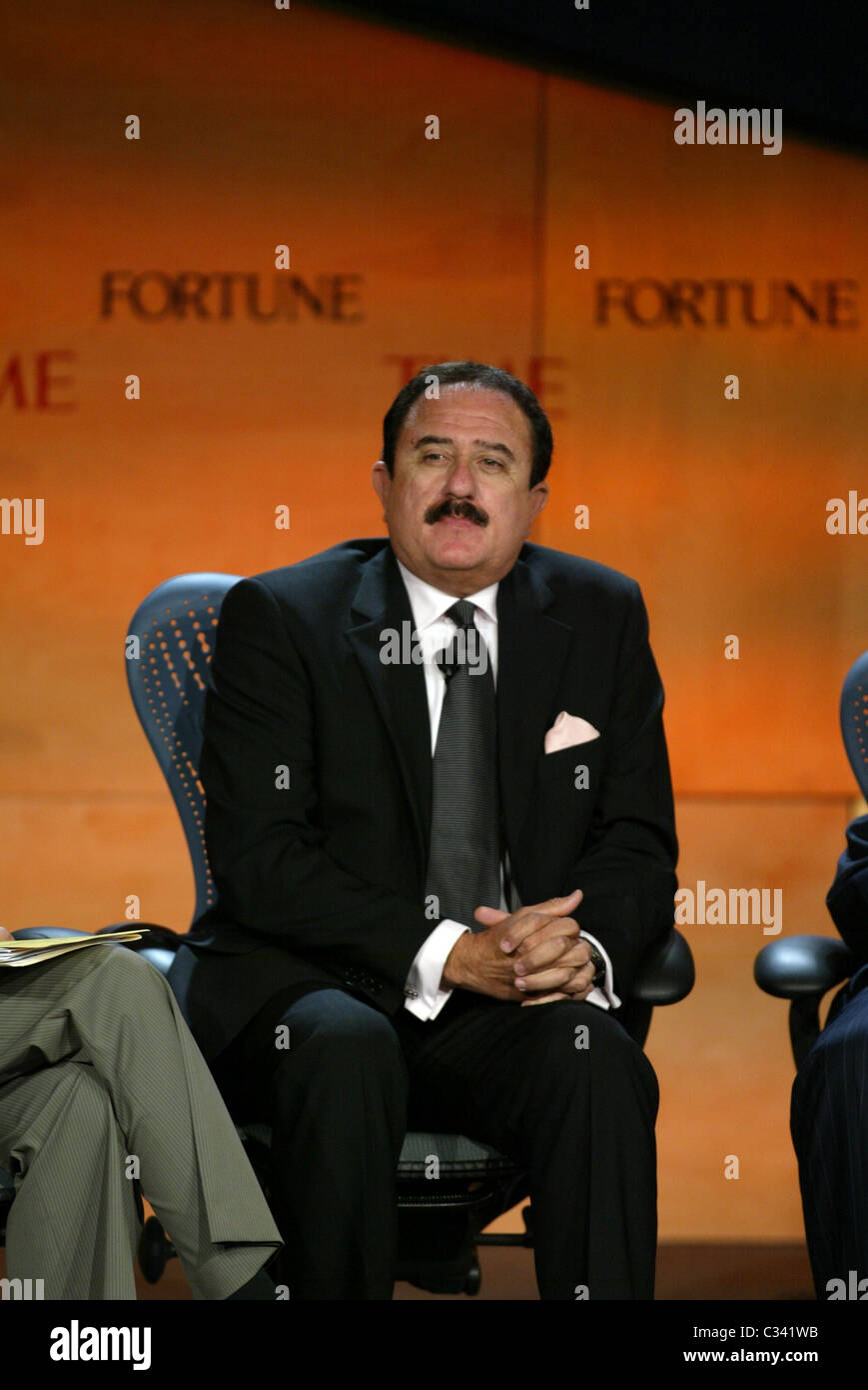 Solomon Trujillo, CEO Telstra Corporation at the Fortune 500 Forum held ...