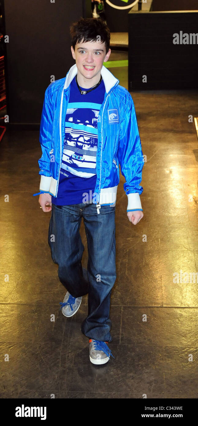 George Sampson signs copies of his new dance dvd 'Access 2 All Areas ...