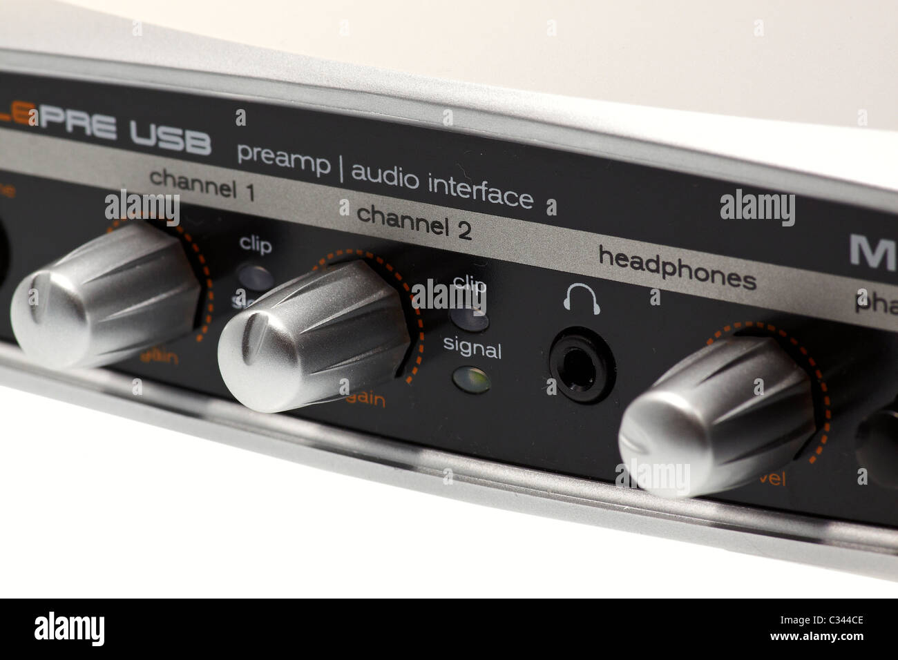 audio equipment for studio sound recording playback Stock Photo - Alamy