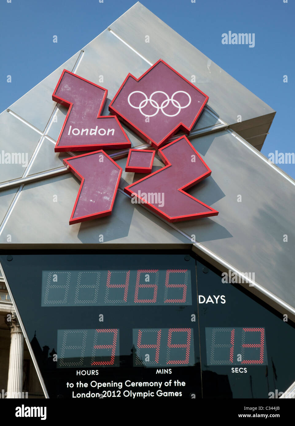 Olympics countdown clock hi-res stock photography and images - Alamy