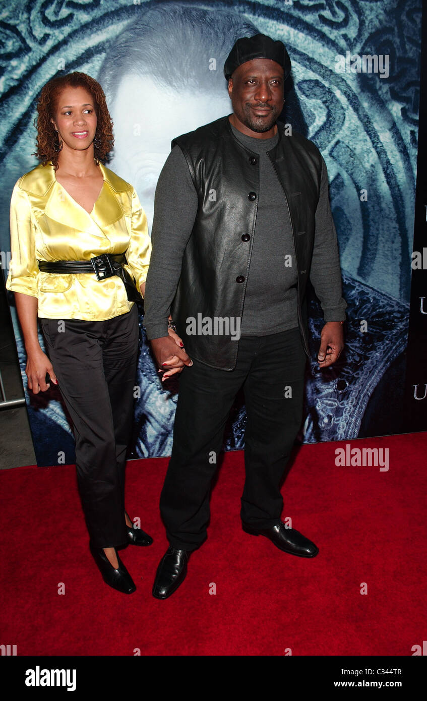 Kevin Grevioux and wife Los Angeles premiere of 'Underworld: Rise of ...