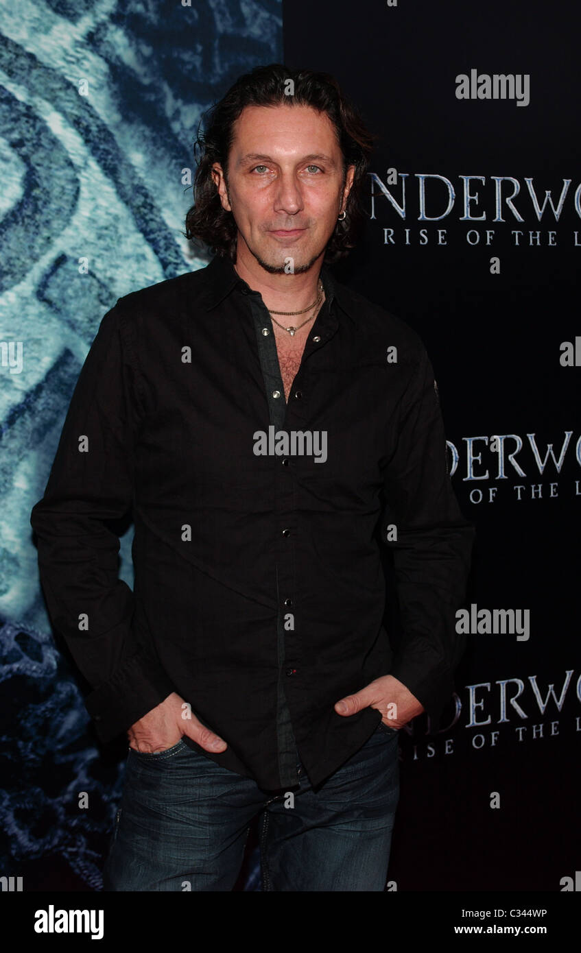 Patrick Tatopoulos Los Angeles premiere of 'Underworld: Rise of the ...