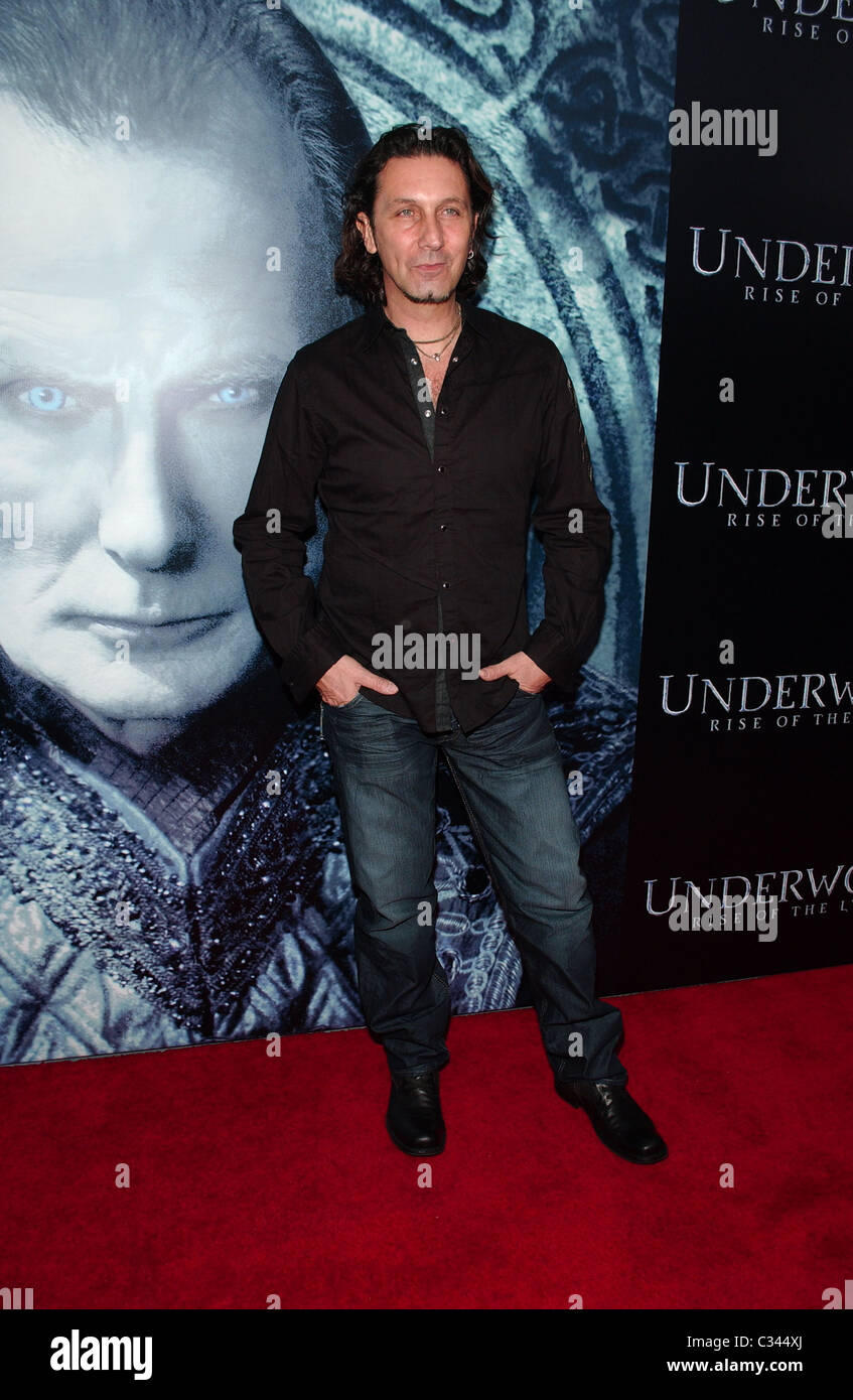 Patrick Tatopoulos Los Angeles premiere of 'Underworld: Rise of the ...