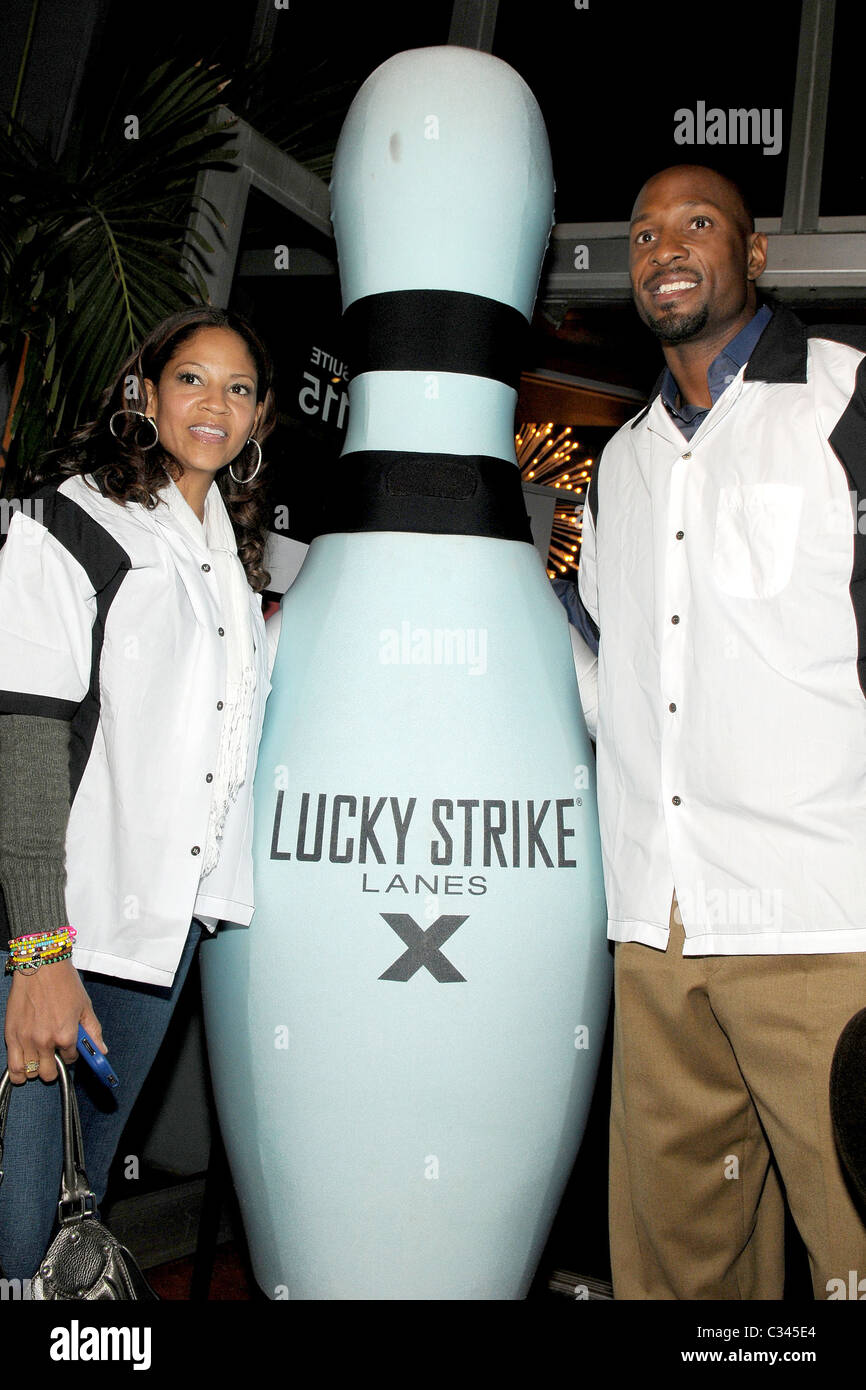 Tracy Mourning and Alonzo Mourning 4th Annual 'Zo's King Pin Classic at ...