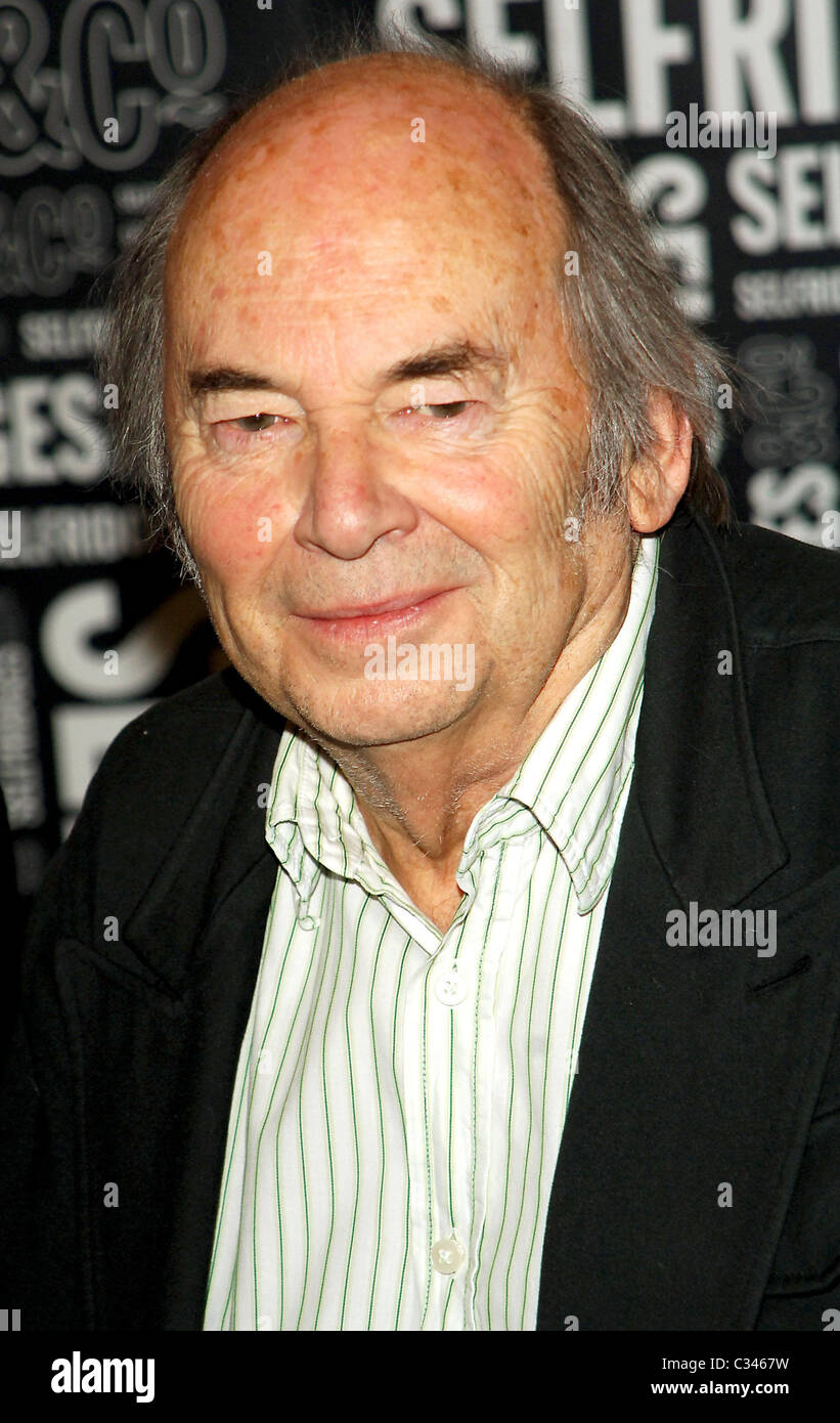 Quentin Blake signs copies of his new book 'The Boy In The Dress' at ...