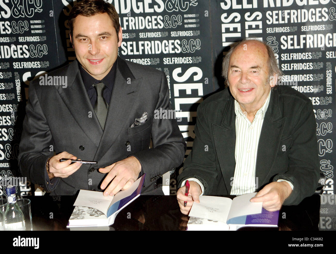 David Walliams and Quentin Blake sign copies of their new book 'The Boy ...