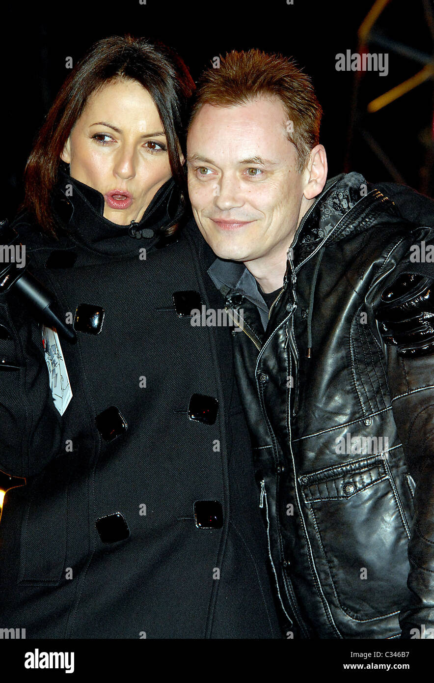 Davina McCall & Terry Christian Celebrity Big Brother final Borehamwood ...