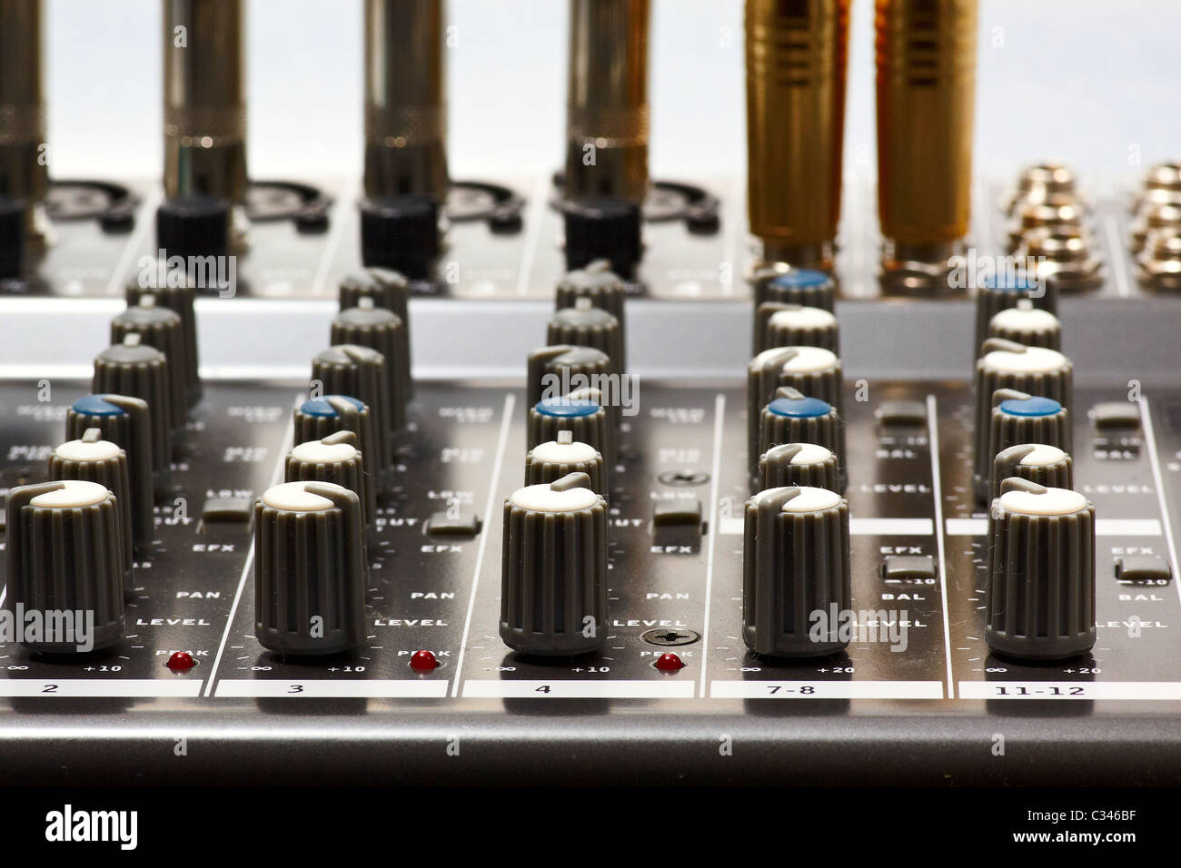 audio equipment for studio sound recording playback Stock Photo - Alamy