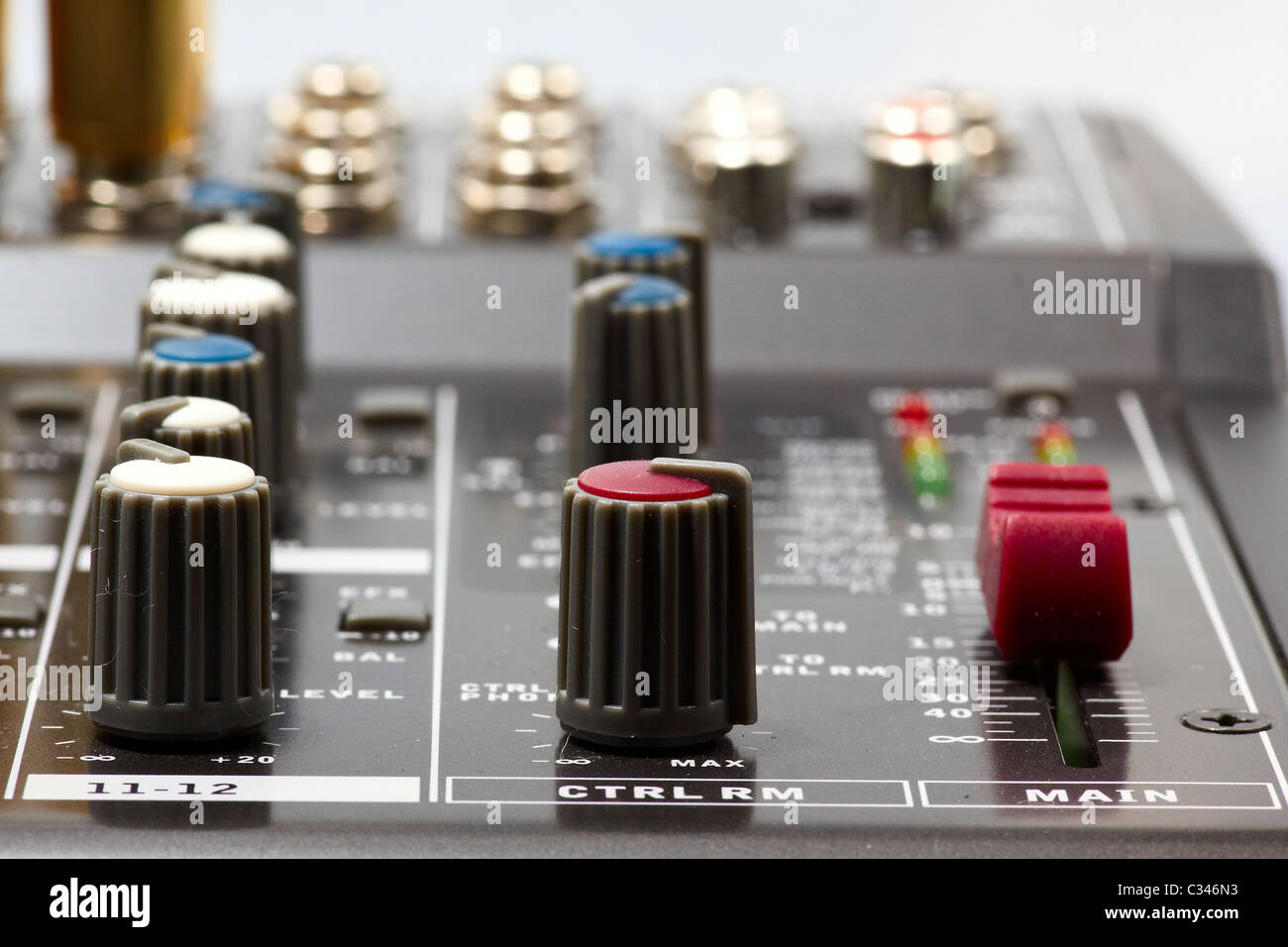 audio equipment for studio sound recording playback Stock Photo - Alamy