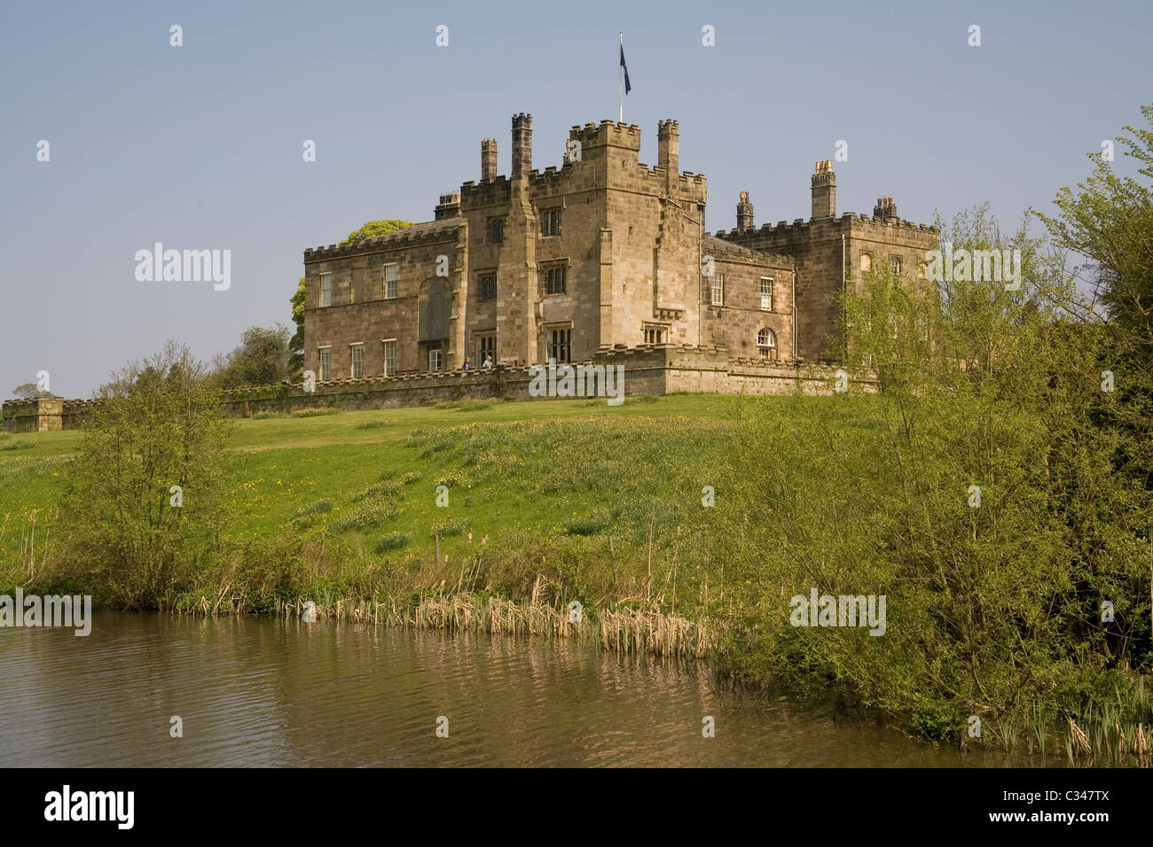 England Yorkshire Ripley castle Stock Photo - Alamy