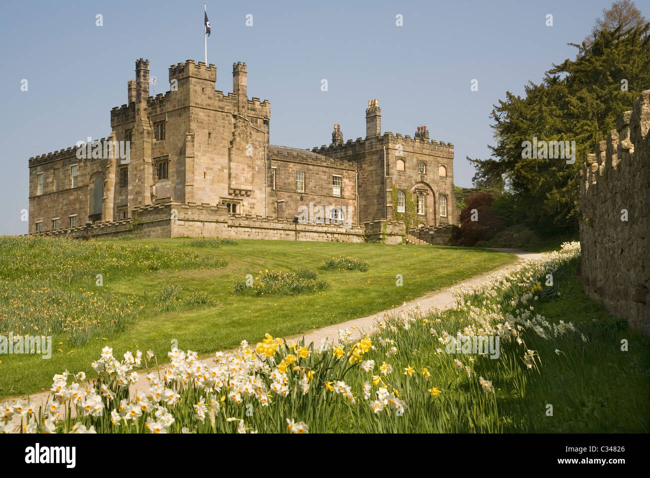 England Yorkshire Ripley castle Stock Photo - Alamy