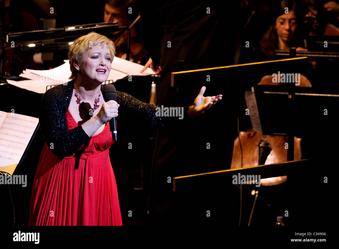Maria Friedman performing at the 'BBC Radio celebrates the music of ...