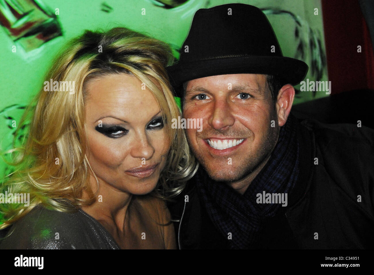 Pamela Anderson parties with fans and friends at Primal Nightclub ...