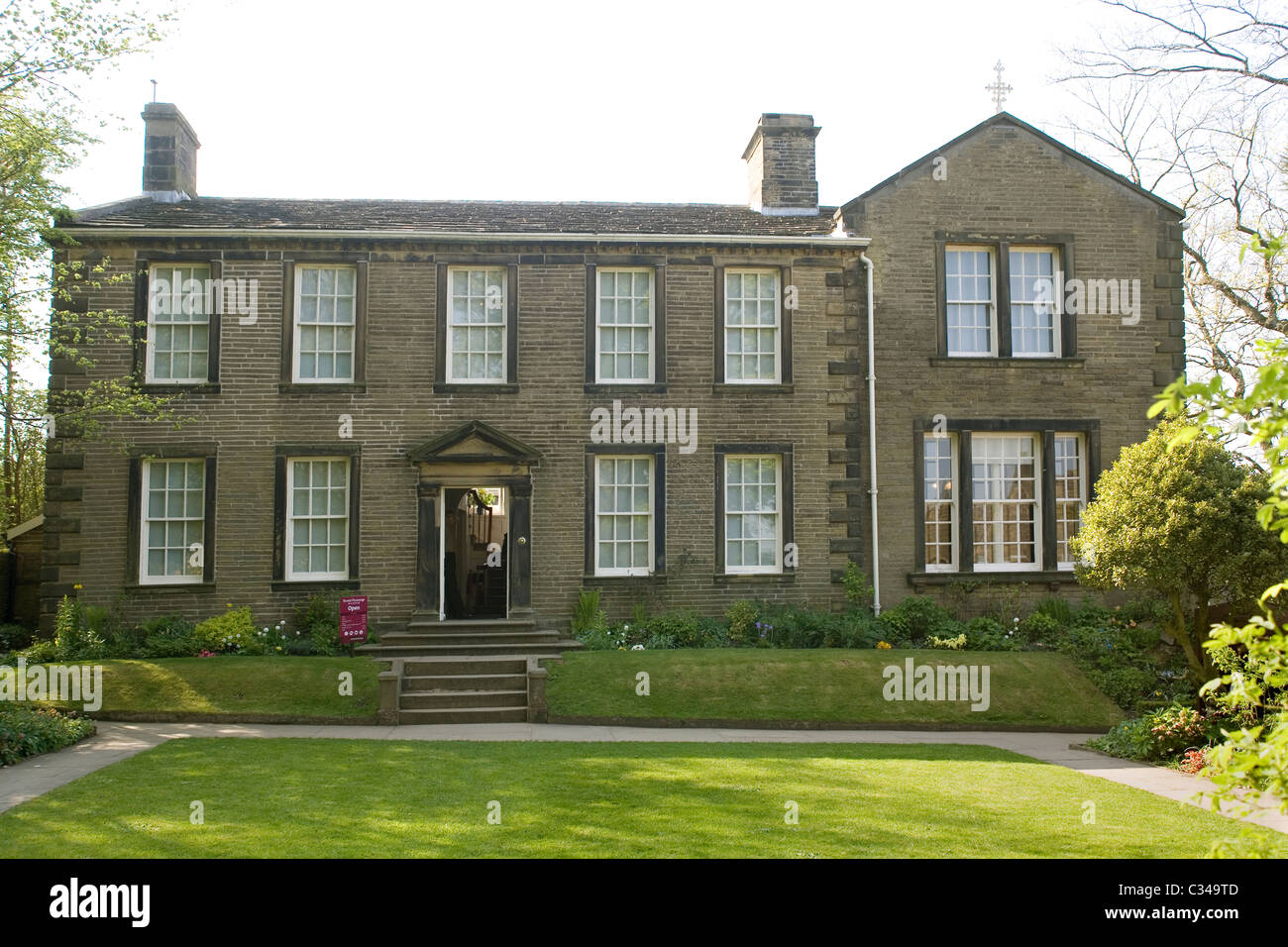 England Yorkshire, Haworth, Bronte Parsonage museum Stock Photo - Alamy
