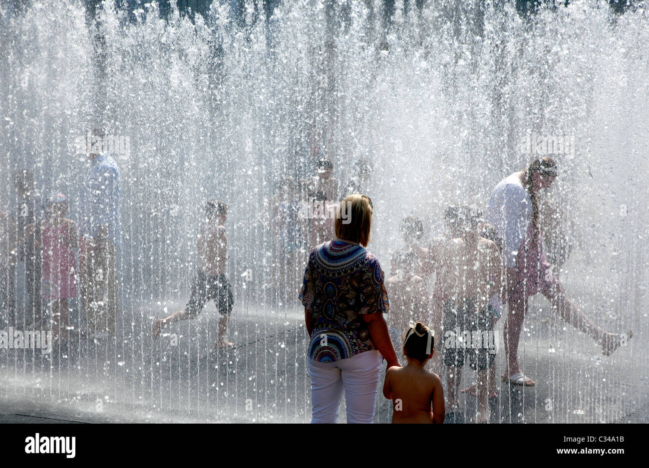 60th anniversary of 1951 Festival of Britain on South Bank, London ...