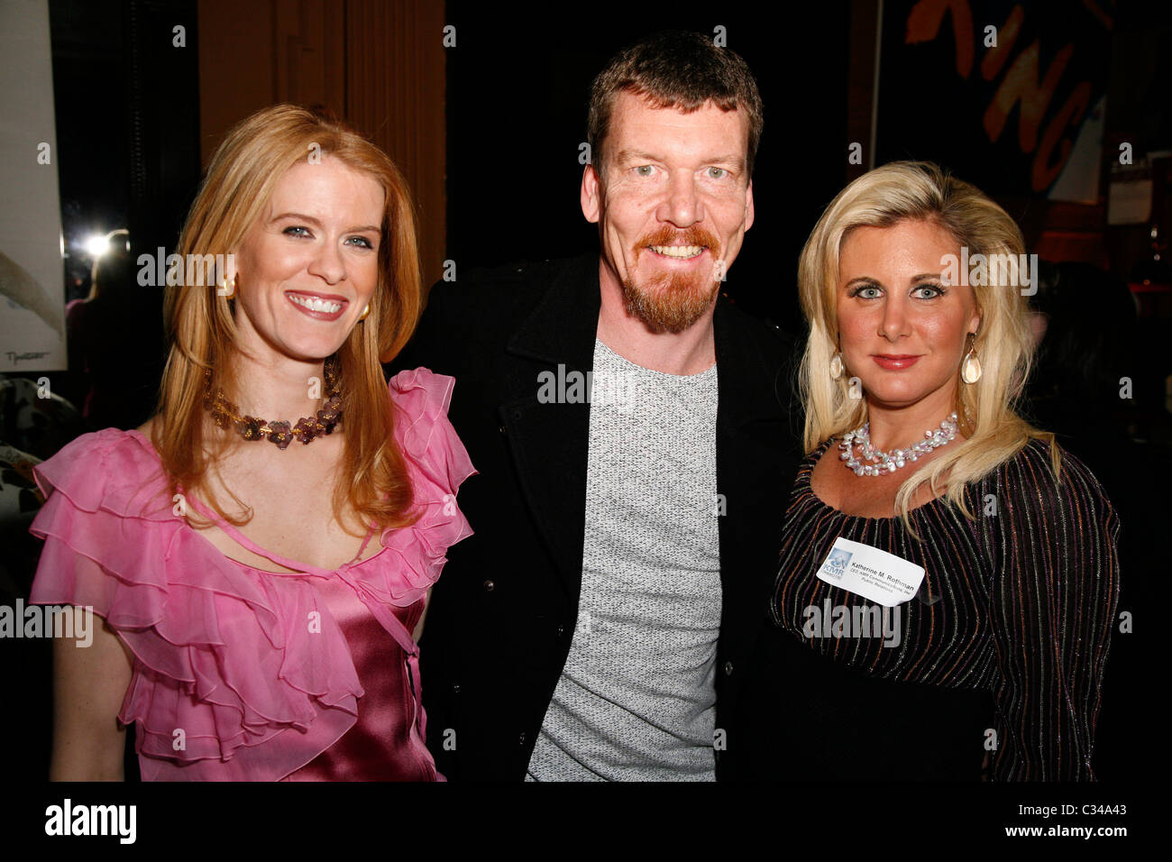 Alex McCord, Simon van Kempen and Katherine Rothman Alex McCord hosts a ...