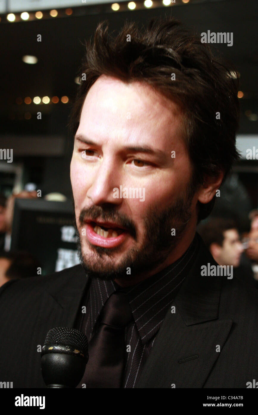 Keanu Reeves New York Premiere of 'The Day the Earth Stood Still' at ...