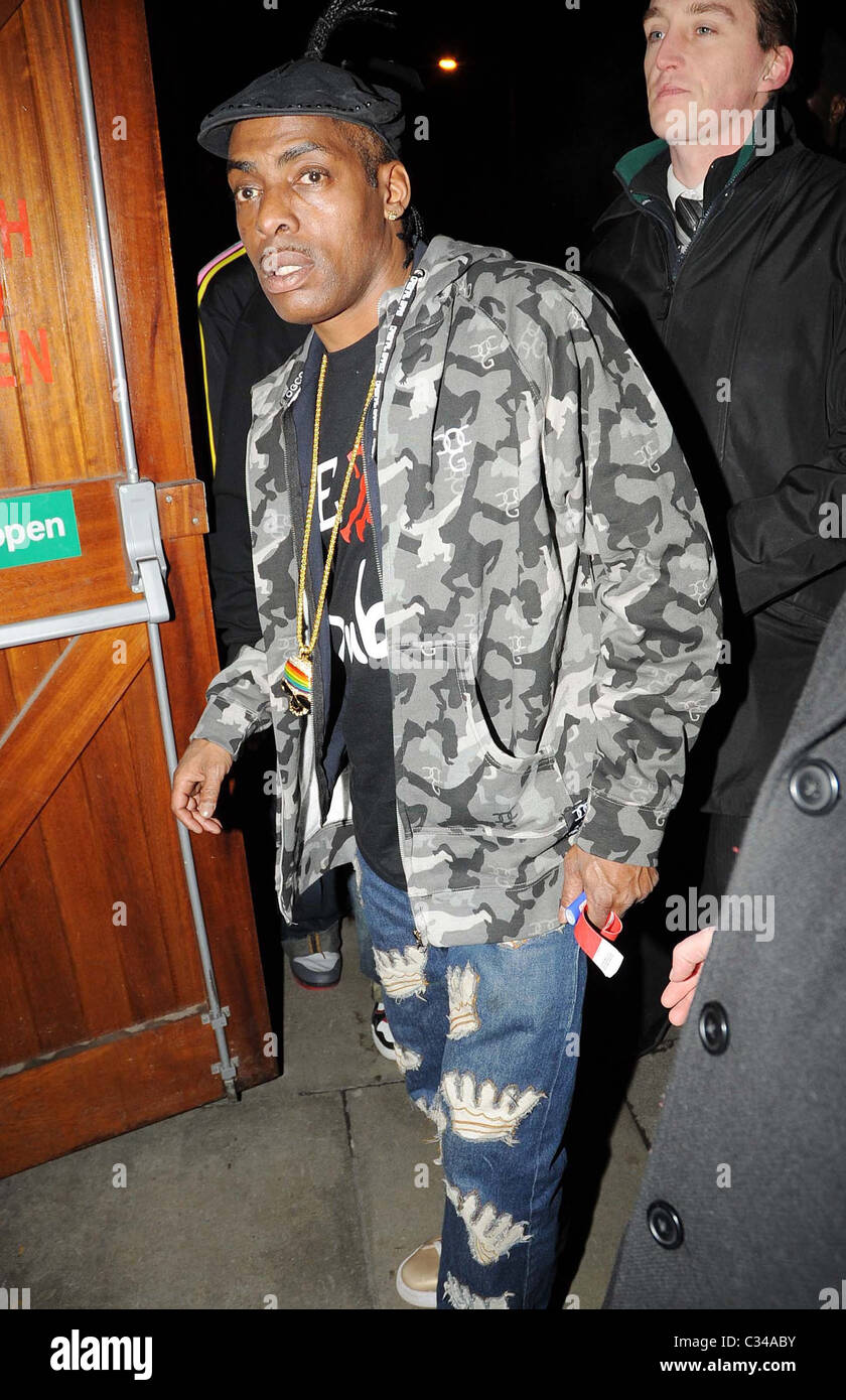 Coolio seen outside Club 21 drinking and chatting with friends. Dublin ...