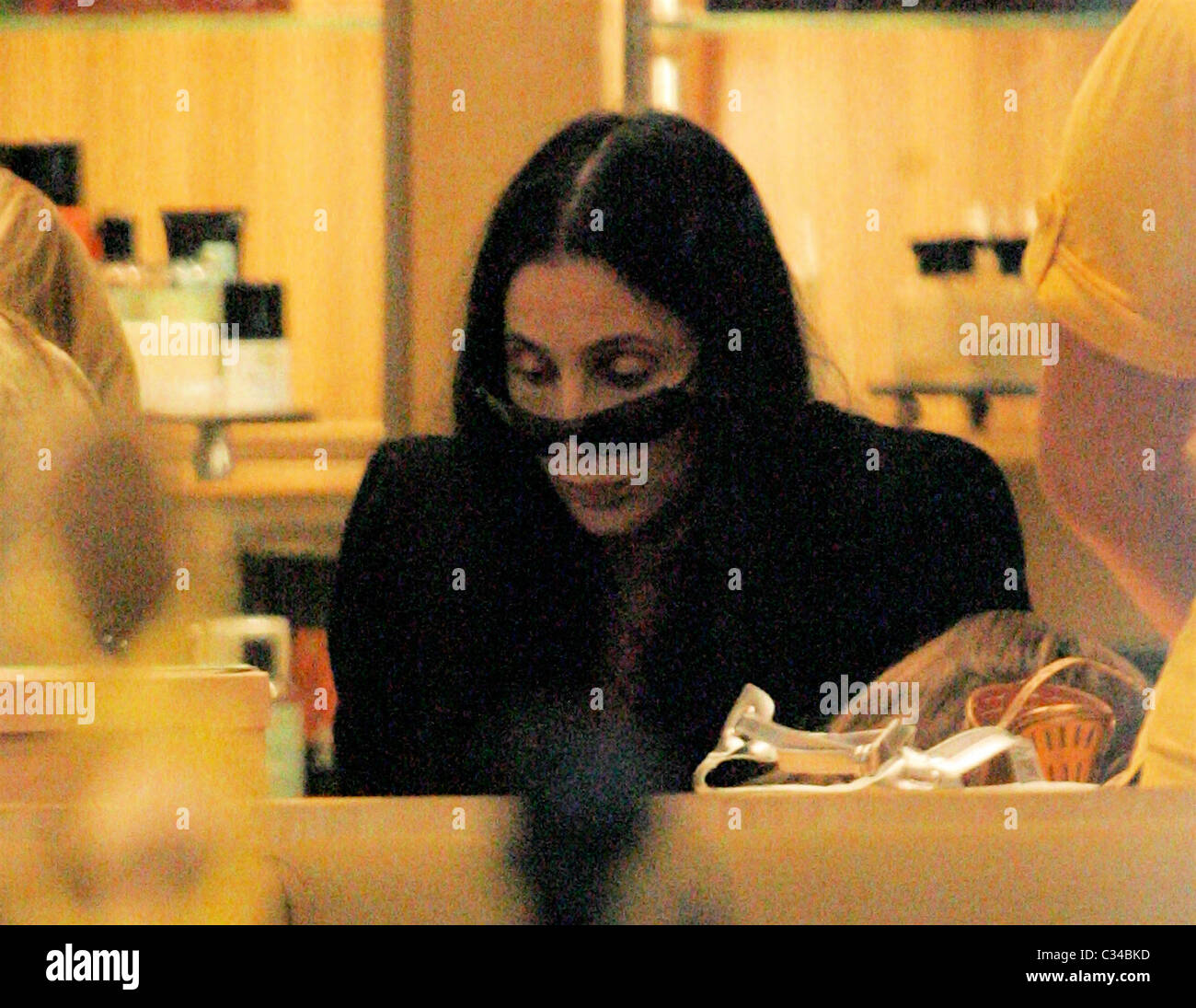 Cher shopping in Hollywood Los Angeles, California - 28.01.09 Stock ...