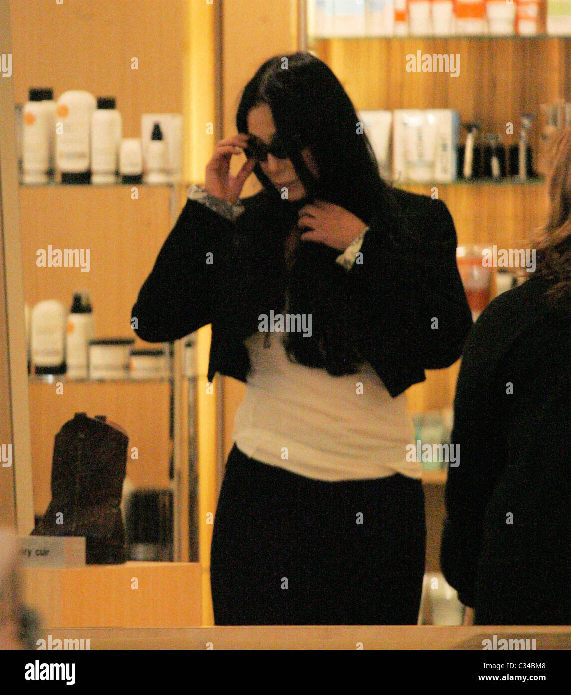 Cher shopping in Hollywood Los Angeles, California - 28.01.09 Stock ...