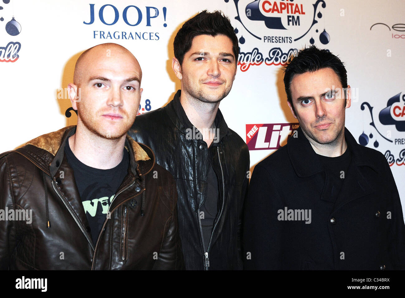 The Script The Jingle Bell Ball at the O2 Arena - Arrivals London ...