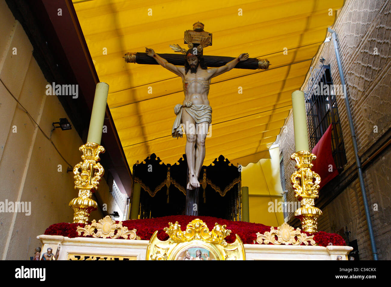 Semana Santa (Holy Week) in Granada Spain Stock Photo - Alamy