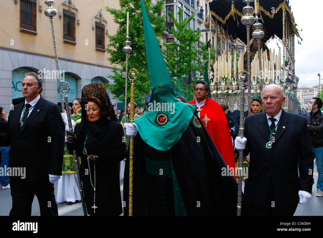 Semana Santa (Holy Week) in Granada Spain Stock Photo - Alamy