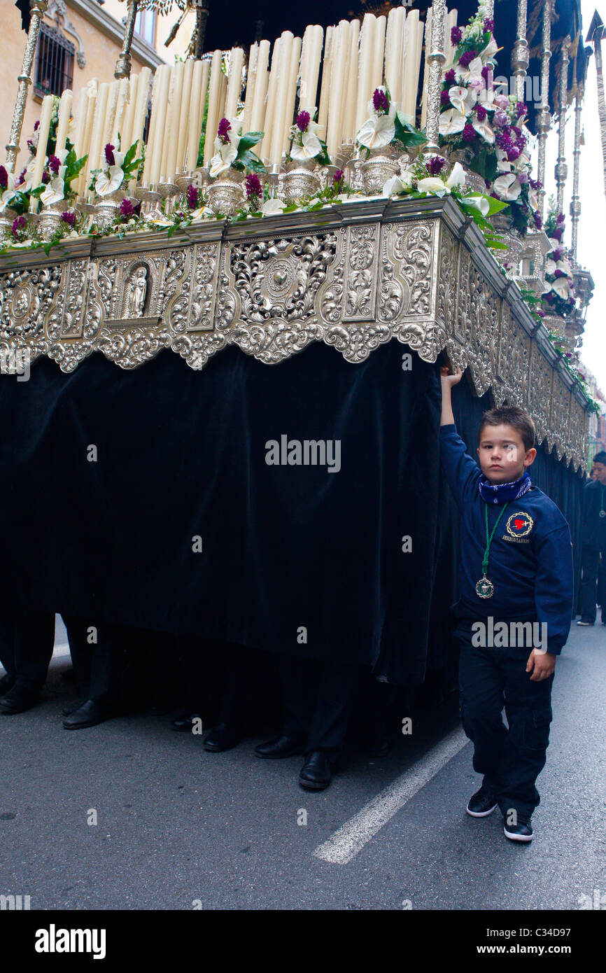 Semana Santa (Holy Week) in Granada Spain Stock Photo - Alamy