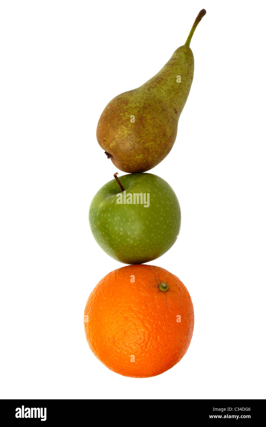 Orange pear Cut Out Stock Images & Pictures - Alamy