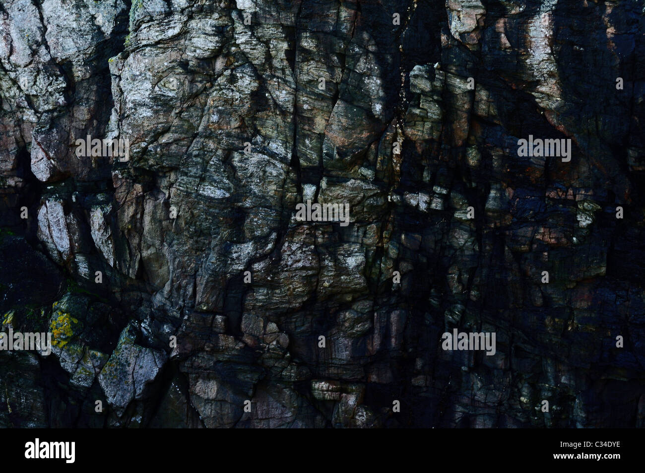 Metamorphic rock quartz detail hi-res stock photography and images - Alamy