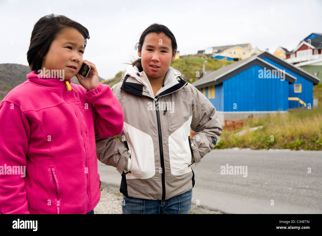 Inuit Girls Greenland High Resolution Stock Photography and Images - Alamy