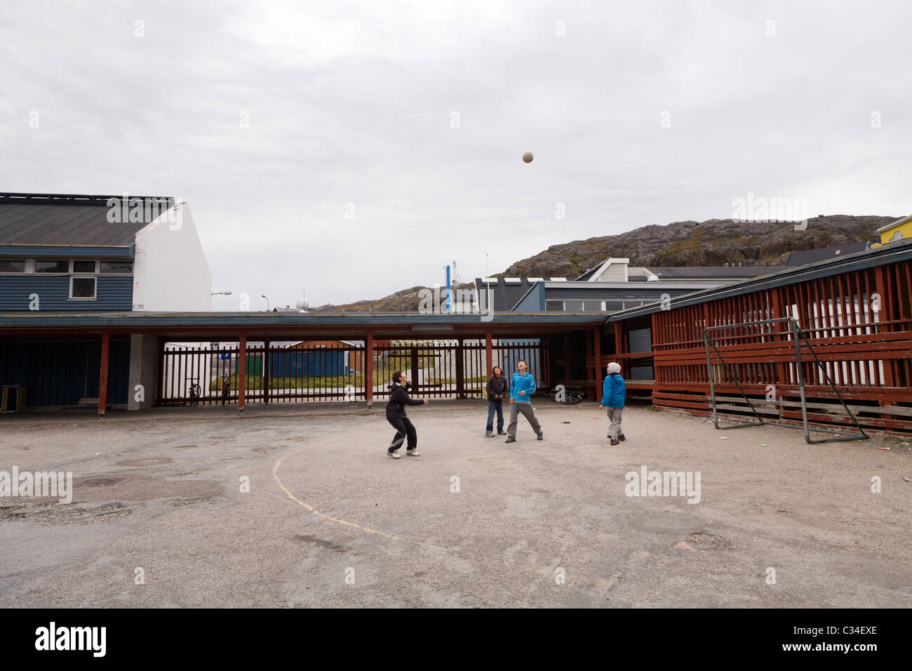 Inuit Children Playing High Resolution Stock Photography and Images - Alamy