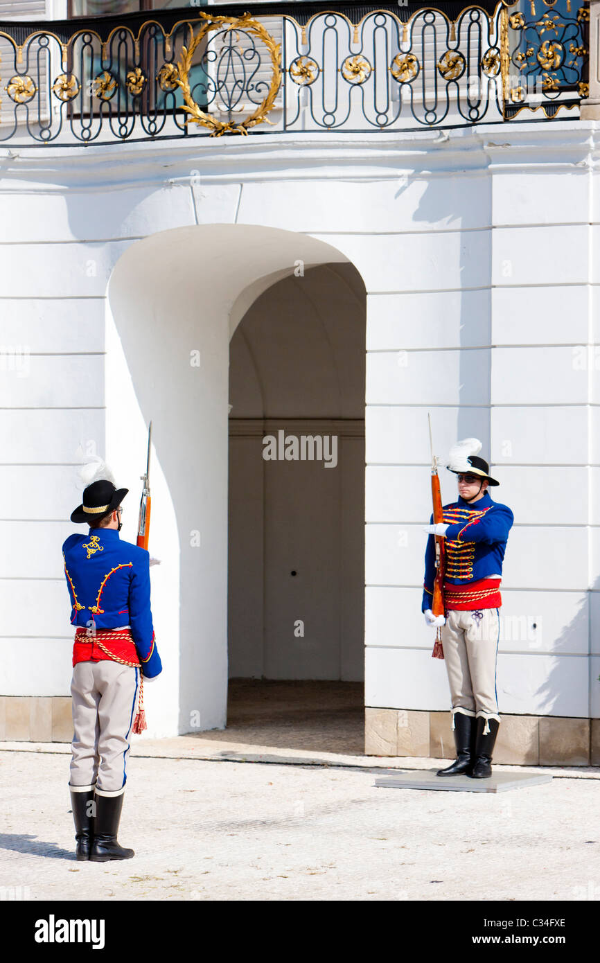 Slovak presidential guard hi-res stock photography and images - Alamy