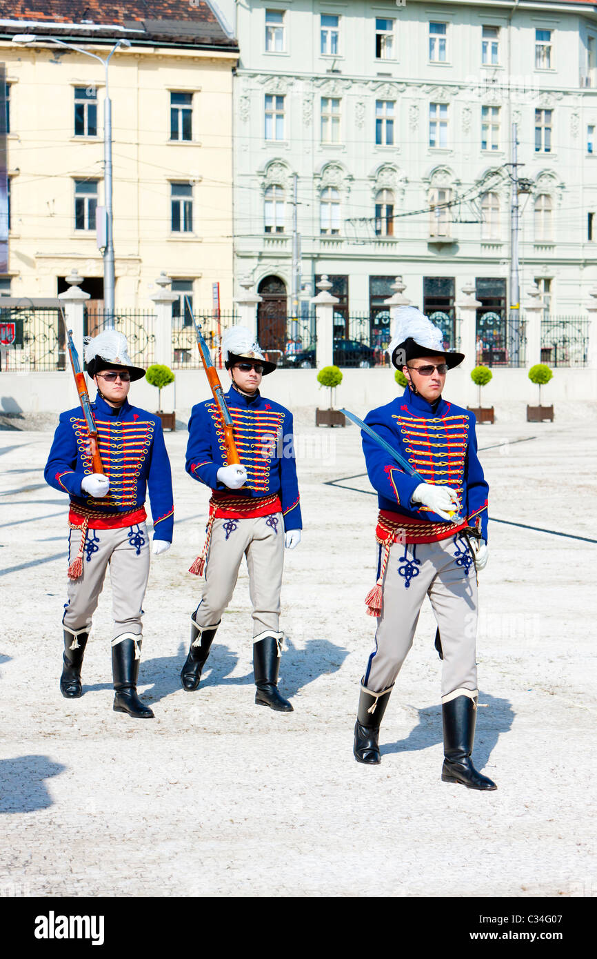 Slovak presidential guard hi-res stock photography and images - Alamy