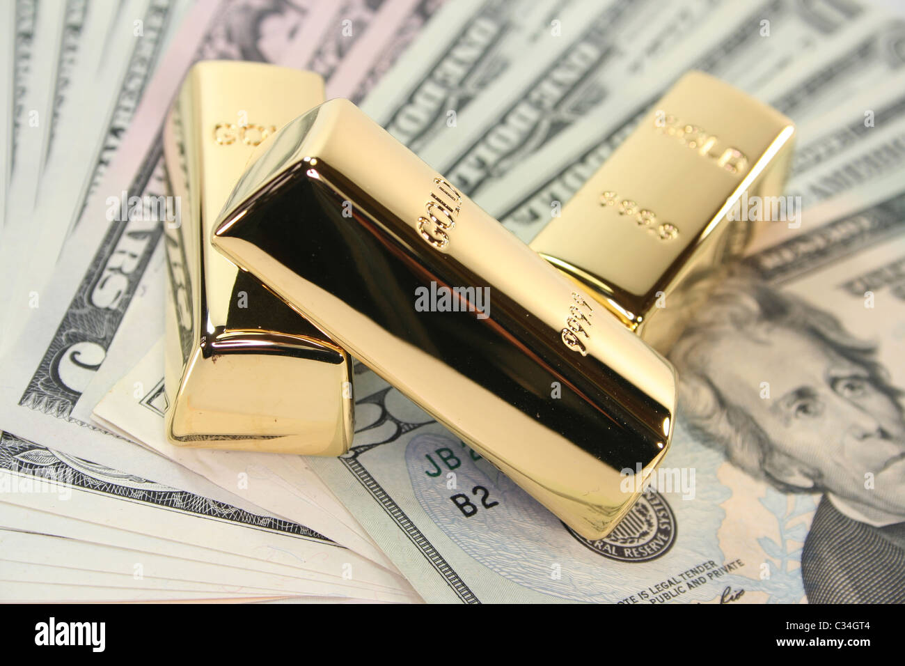 Bank notes bars hi-res stock photography and images - Alamy