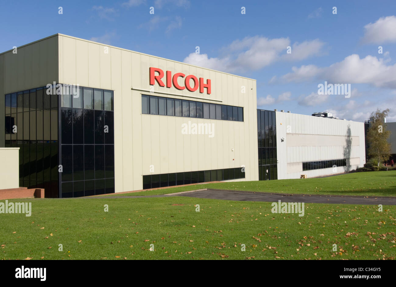 Ricoh Distribution Center Telford UK Stock Photo - Alamy