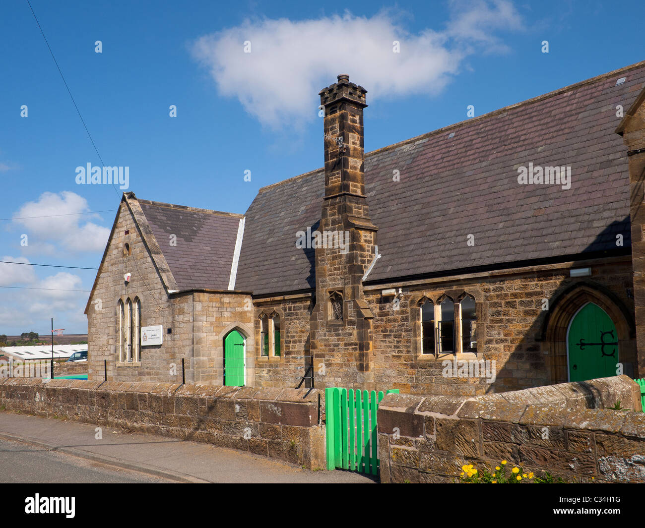 Danby Church of England primary school, Ainthorpe, North Yorkshire, UK ...