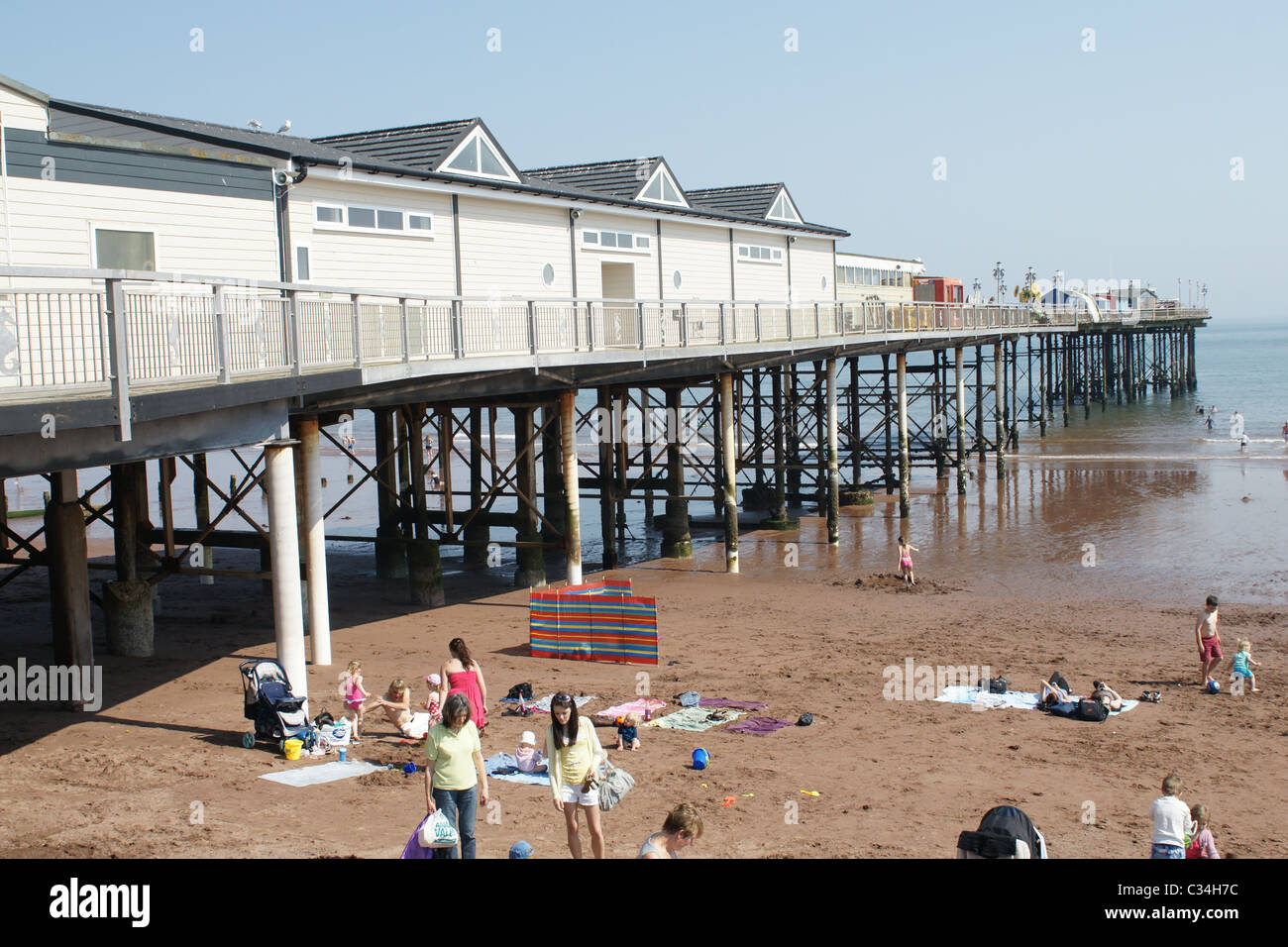 Teignmouth beach hi-res stock photography and images - Alamy