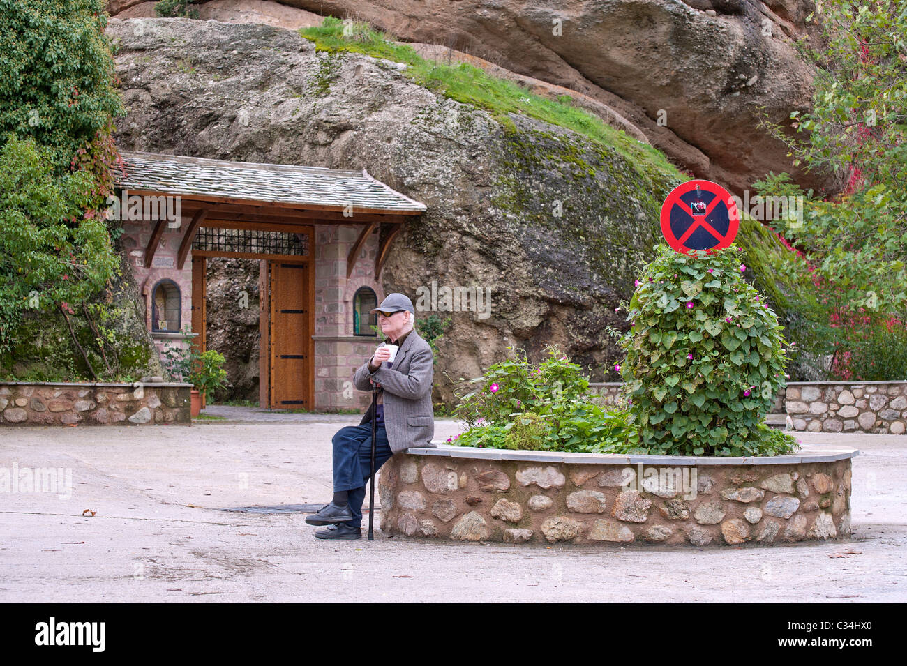 Old greek man hi-res stock photography and images - Alamy