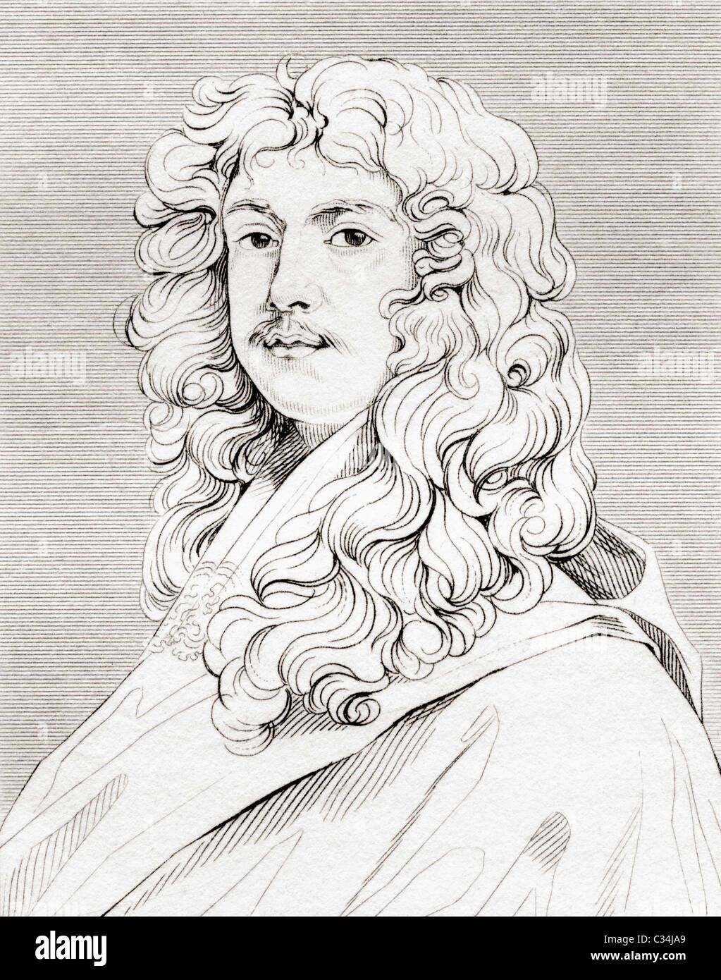 Sir Peter Lely, 1618 – 1680. Dutch painter Stock Photo - Alamy