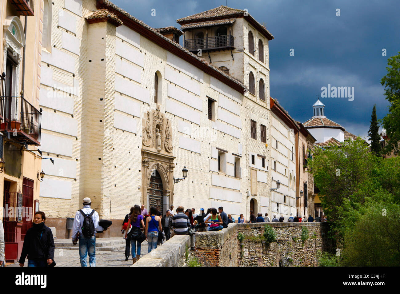 Albayzin is a Muslim quarter in Granada Spain Stock Photo - Alamy