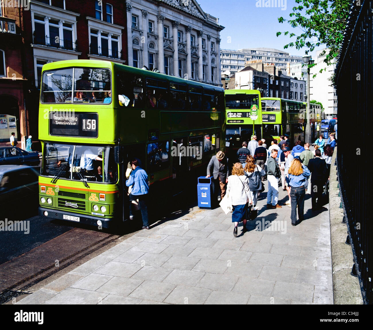 Green Buses Dublin High Resolution Stock Photography and Images - Alamy