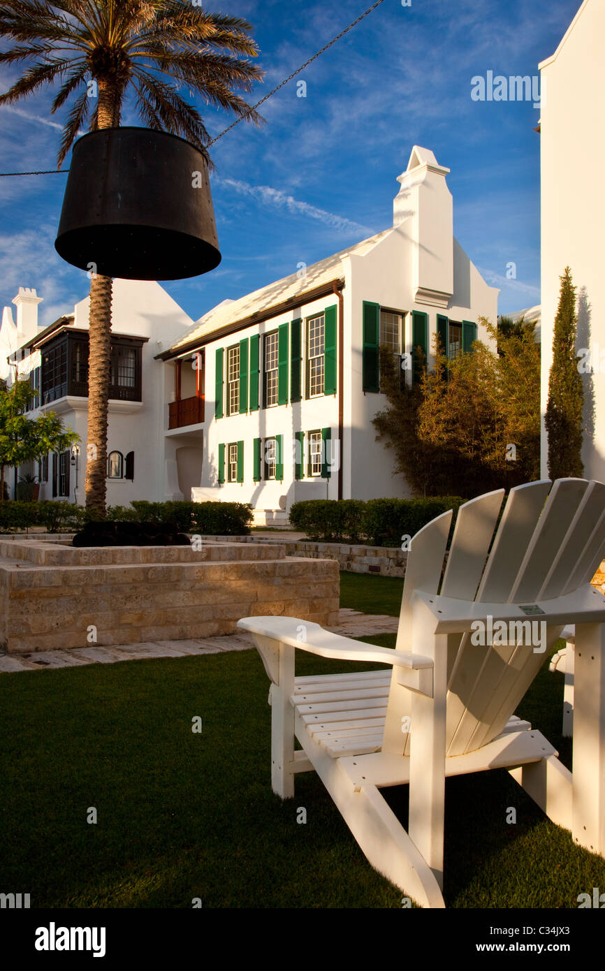 Luxury homes and condos in Alys Beach Florida, USA Stock Photo - Alamy