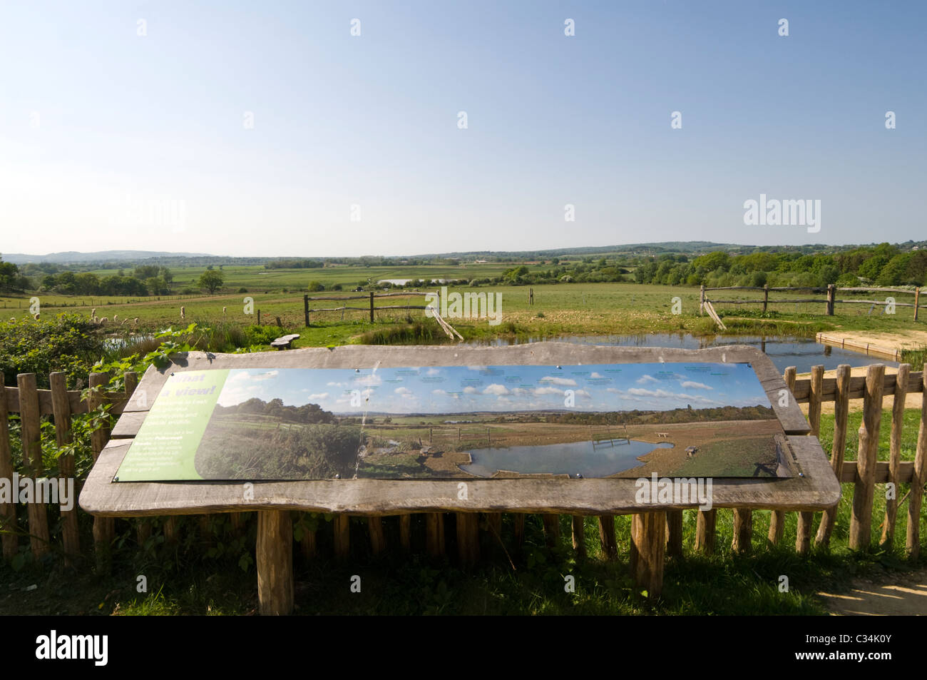 Pulborough Brooks Nature Reserve West Sussex UK Stock Photo - Alamy