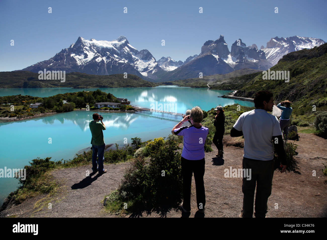 Views in Torres del Paine, Patagonia, Chile, South America Stock Photo ...