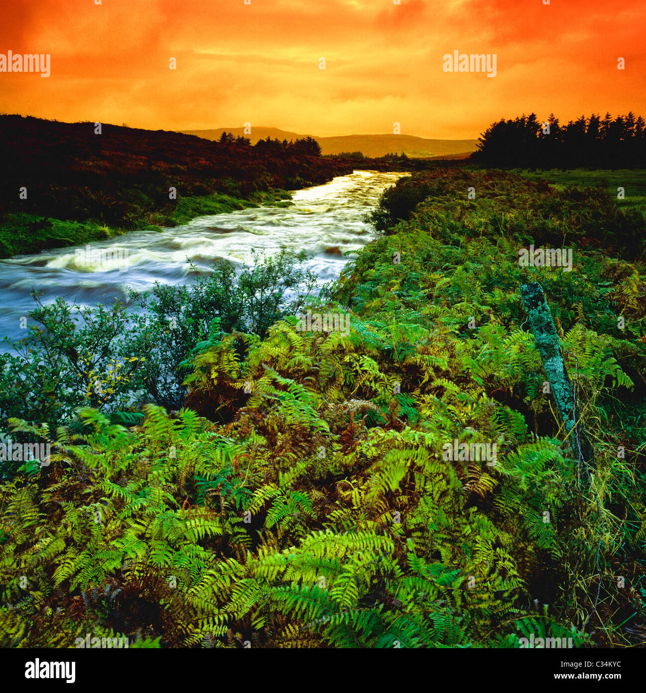 Near Ardragh, Co Donegal, Ireland, River Stock Photo - Alamy