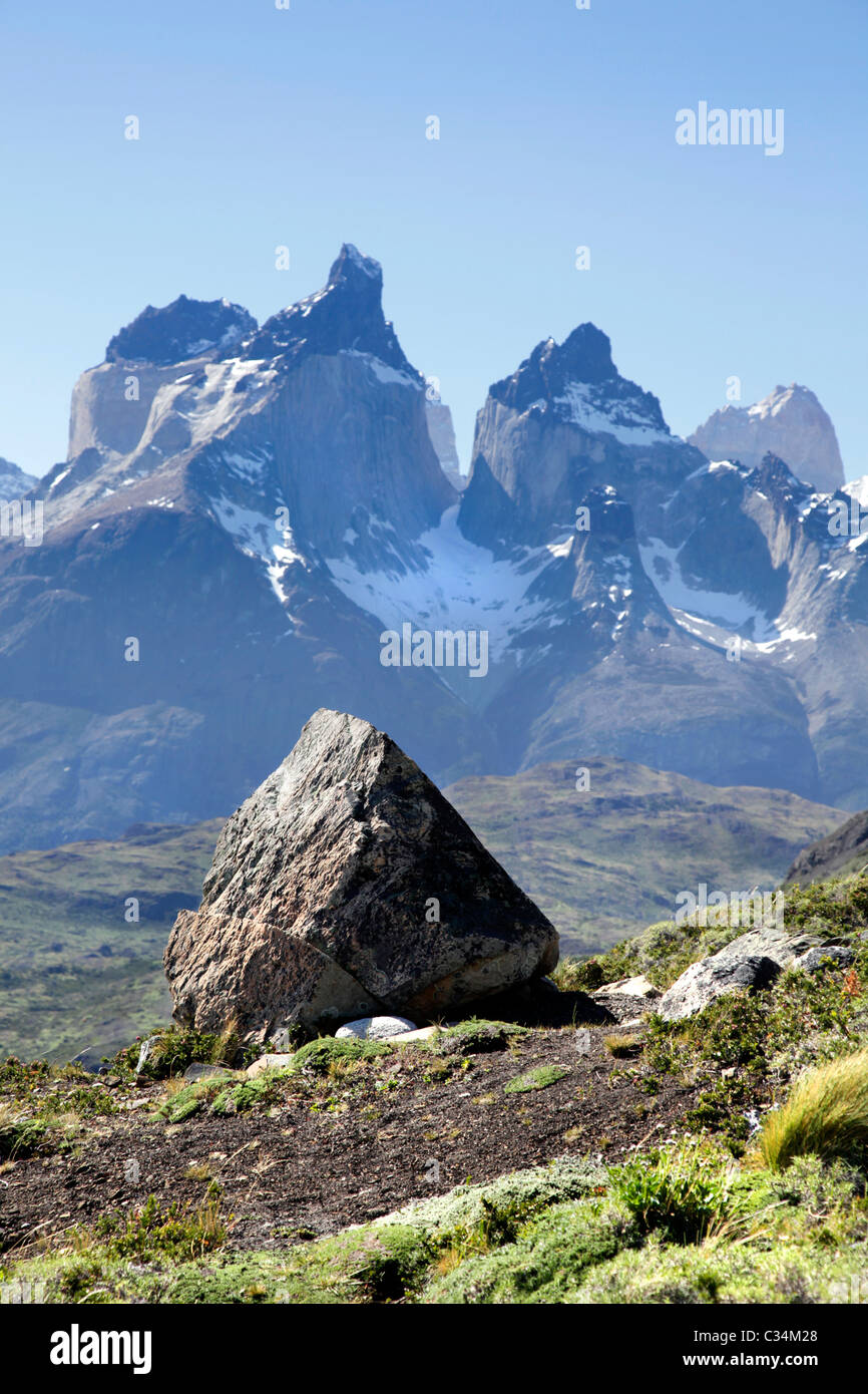 Views of Torres del Paine, Patagonia, Chile, South America Stock Photo ...