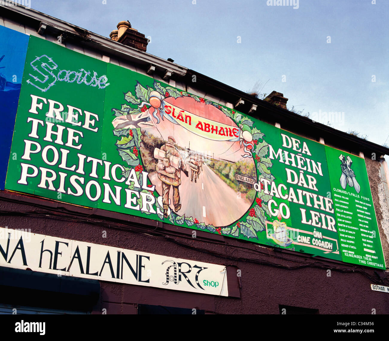 Belfast, County Antrim, Northern Ireland, The Northern Conflict, Peace ...