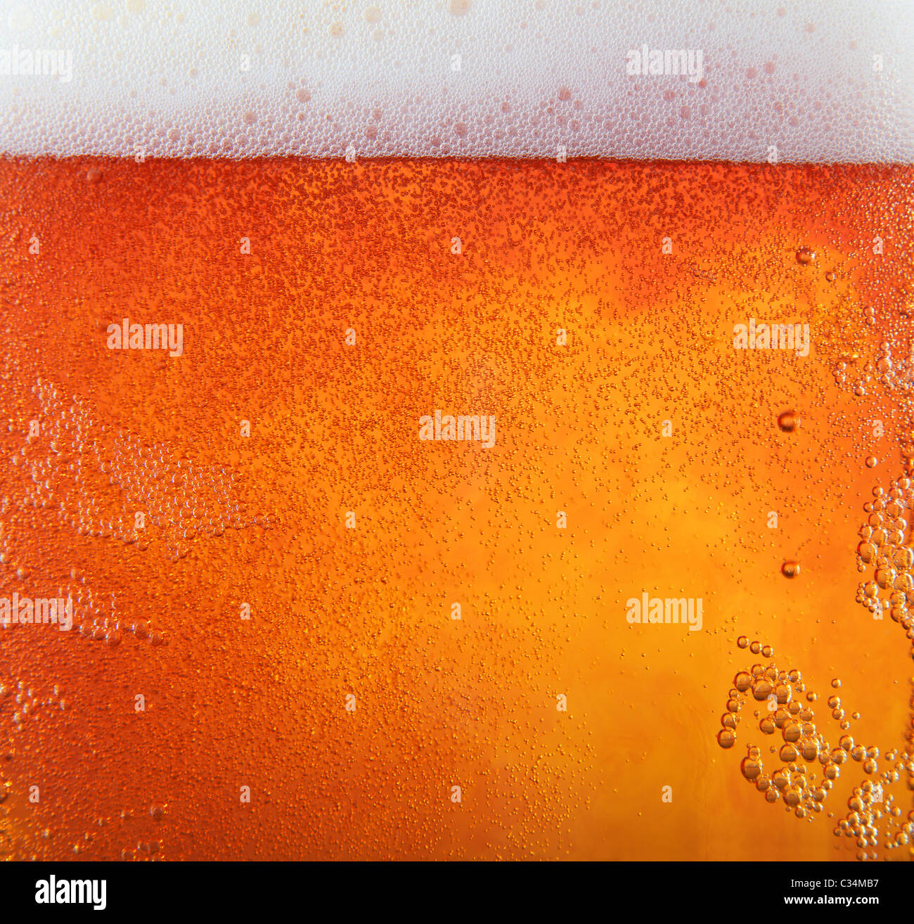 Beer in glass texture Stock Photo - Alamy