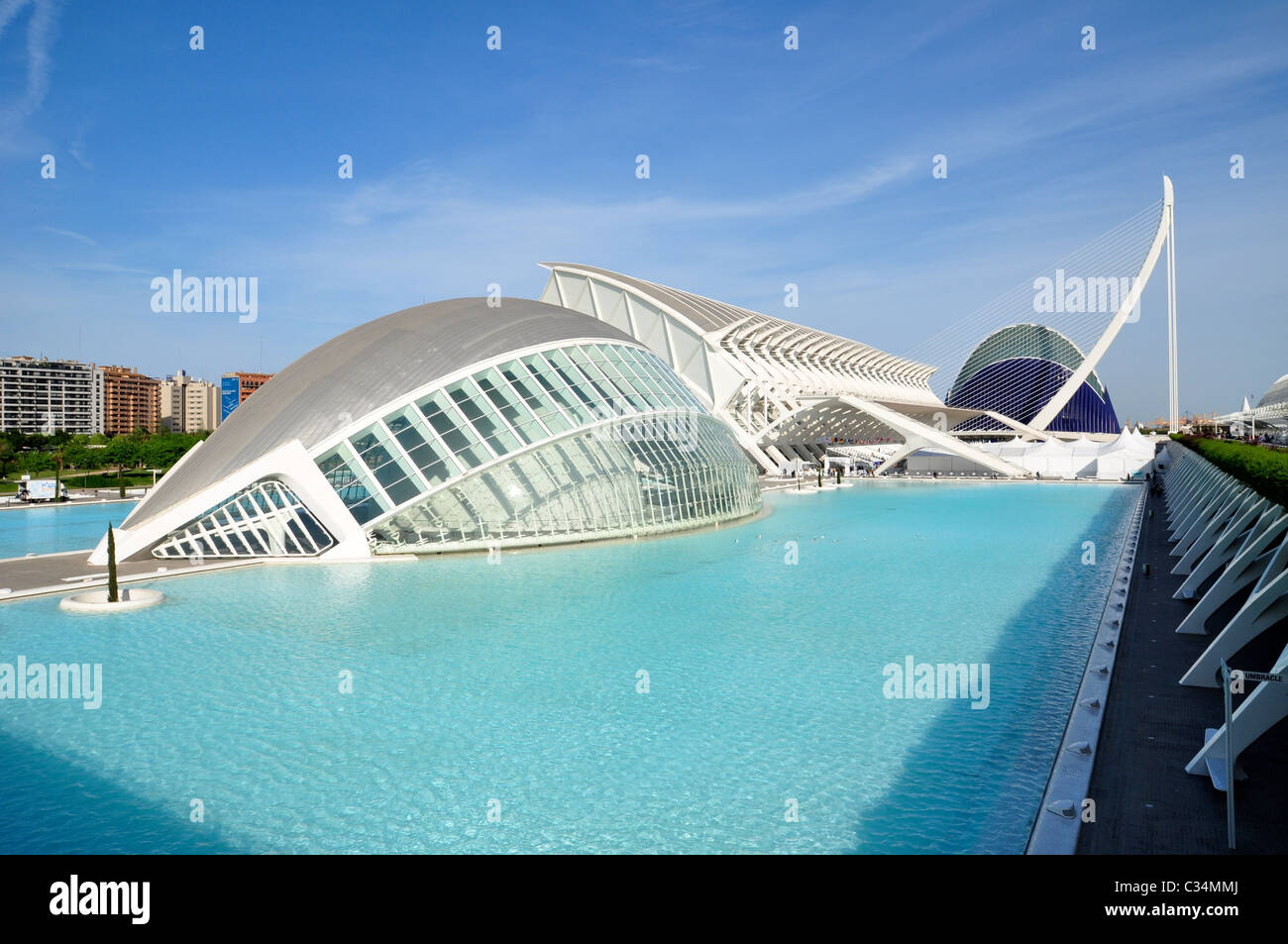 modern architecture Valencia Stock Photo - Alamy